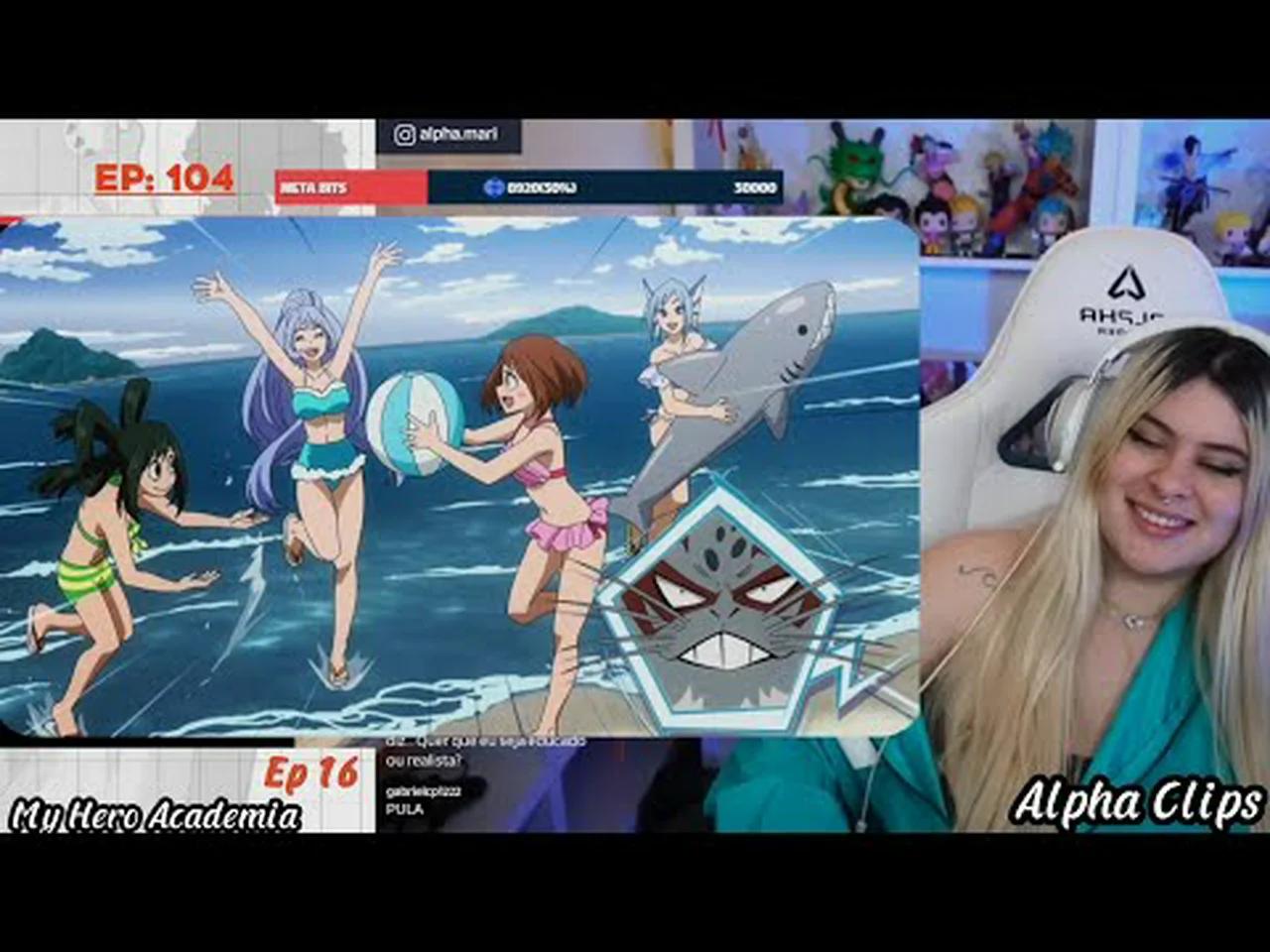 Mariana Alpha - Quanto Tempo , Selkie !! | My Hero Academia | 5° TEMP | EP 16 [ REACT ]