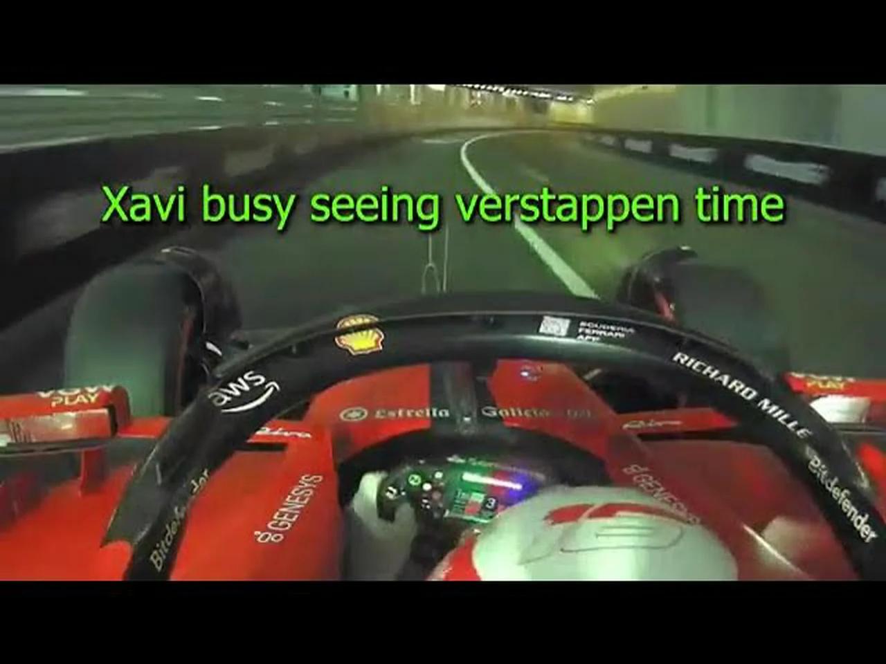 Charles Leclerc angry, hits his steering wheel after learning that ...