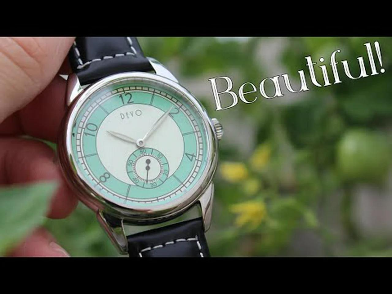 Full " Hands On" Review - The "Art Devo" from Devo Watches! | Beautiful ...