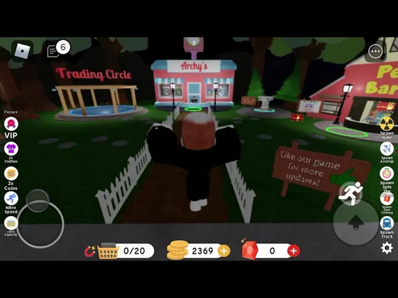 Playing laundry simulator in roblox