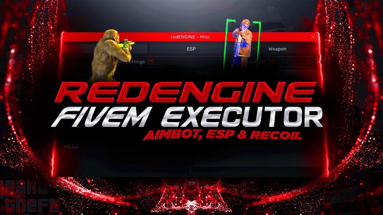 🚨Fivem Inyector 🚀 RedEngine | 💥Aimbot + Esp + Recoil + Fov💥 | UNDETECTED