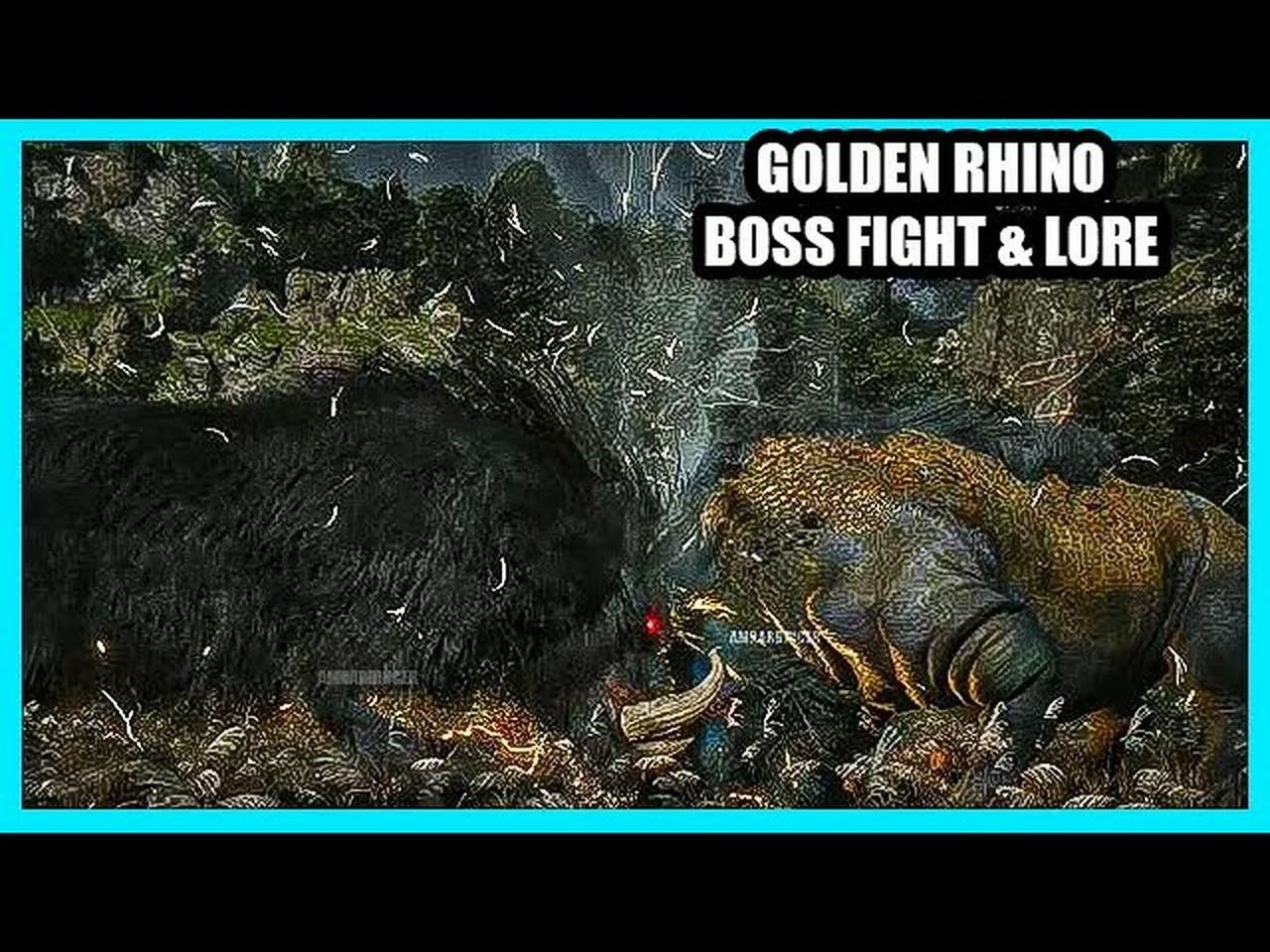 Black Myth Wukong Gold Armored Rhino Boss Fight & Lore Sun Wukong's ...