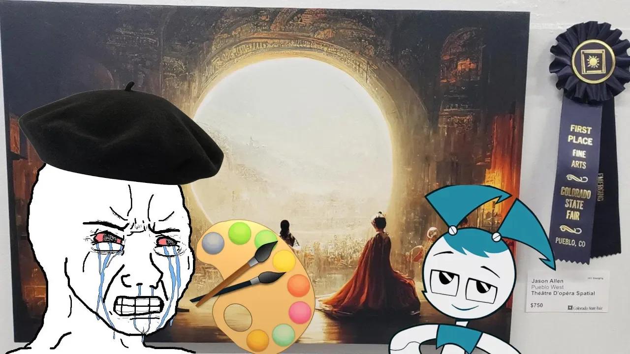 AI Generated Artwork Takes First Place in Art Contest