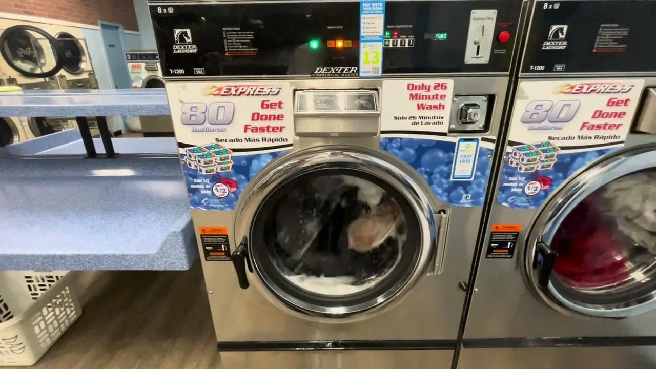 Giant Dexter T-1200 80LB front loader (full cycle) Lighthouse Laundry ...