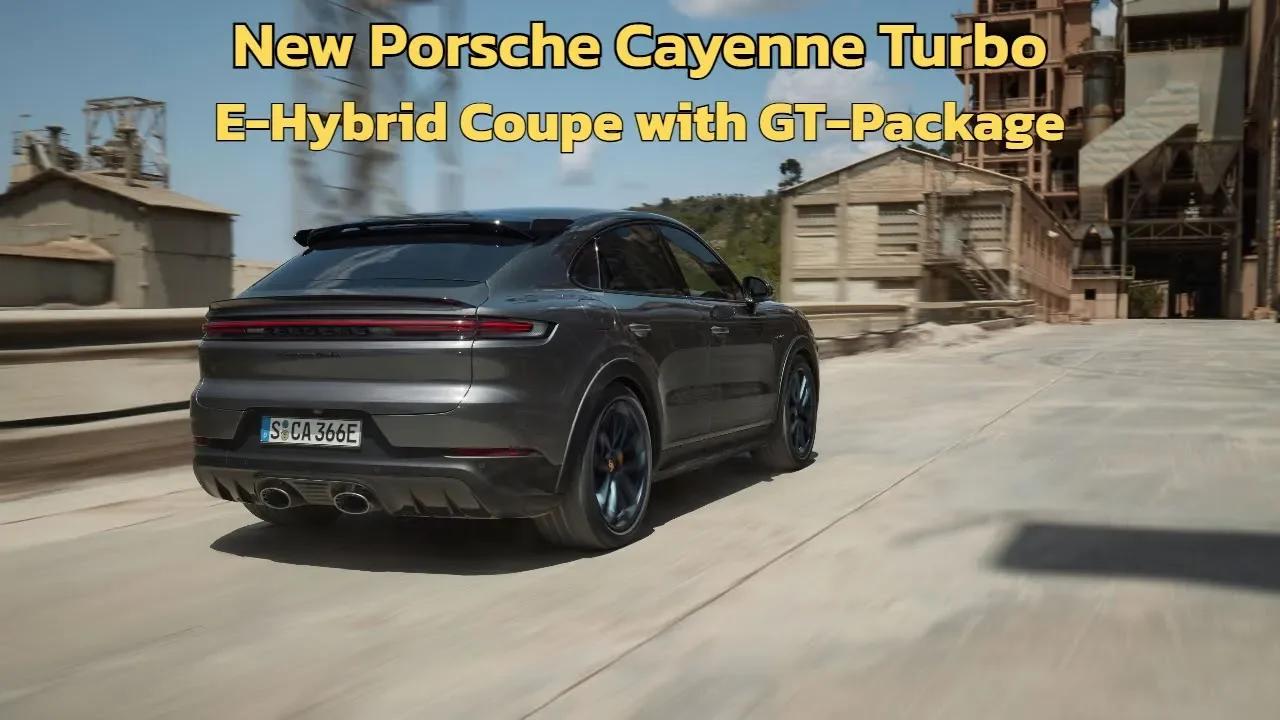 New Porsche Cayenne Turbo E-Hybrid Coupe with GT-Package | 730 HP 950 ...