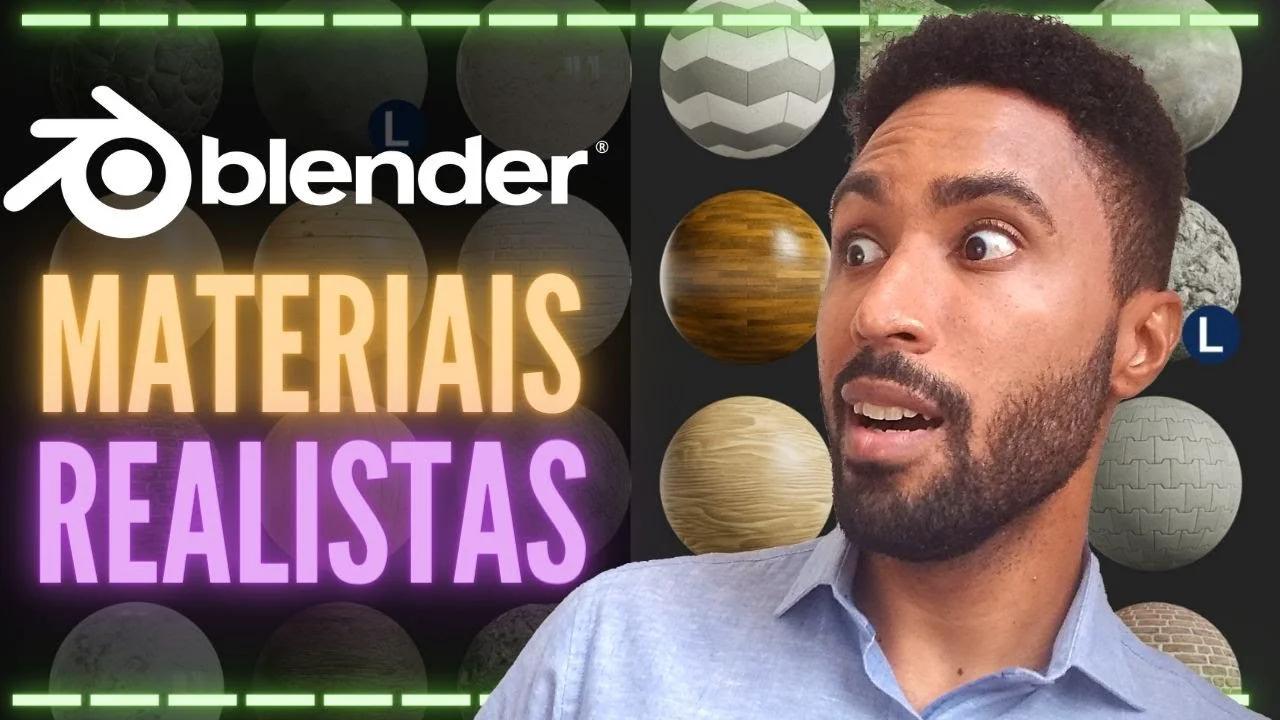 A FORMA MAIS FÁCIL DE APLICAR MATERIAIS NO BLENDER | Blender Tutorial #archviz #shader