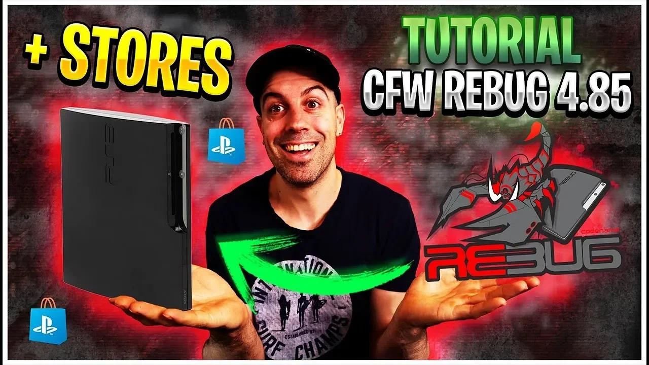 Instalar el NUEVO PS3 CFW REBUG 4.85 LITE + ST0R3S Muy FÁCIL | 2019