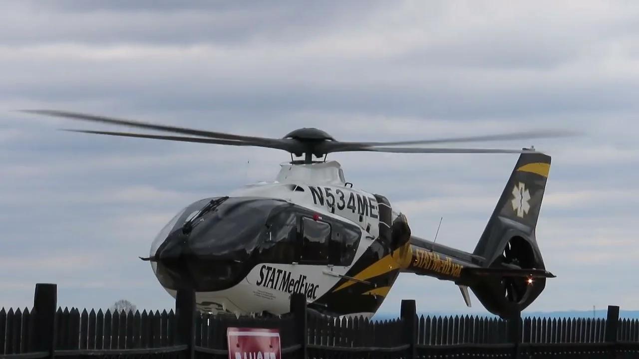 N534ME - STAT MedEvac 14 Landing