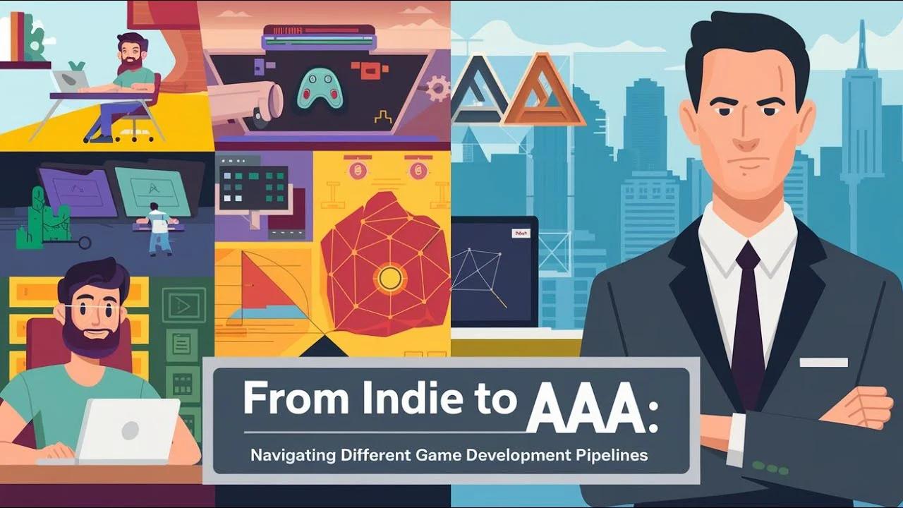 From Indie To Aaa Navigating Different Game Development Pipelines