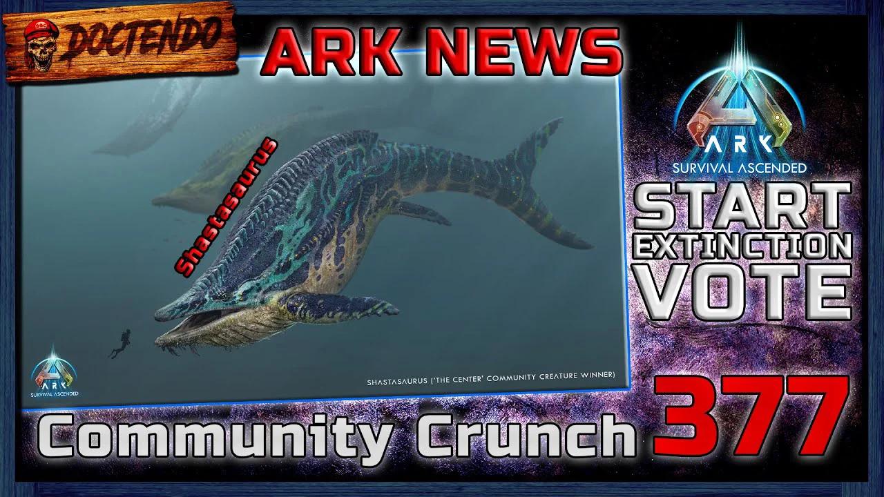 ARK News 377 | Das Shastasaurus Design - EXTINCTION Voting - Offi ...