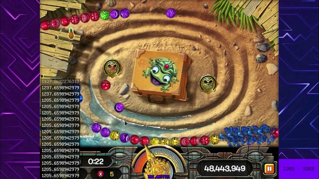 Zuma Blitz Remake [Alpha] | The Return To Kroakatoa [3 Boosts, No Food - 145.67M Points]