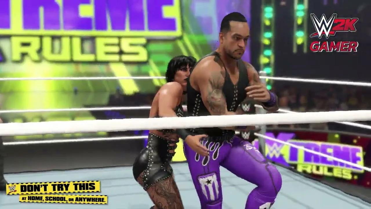 FULL INTERGENDER MATCH - Rhea Ripley vs. Damian Priest - WWE Extreme ...