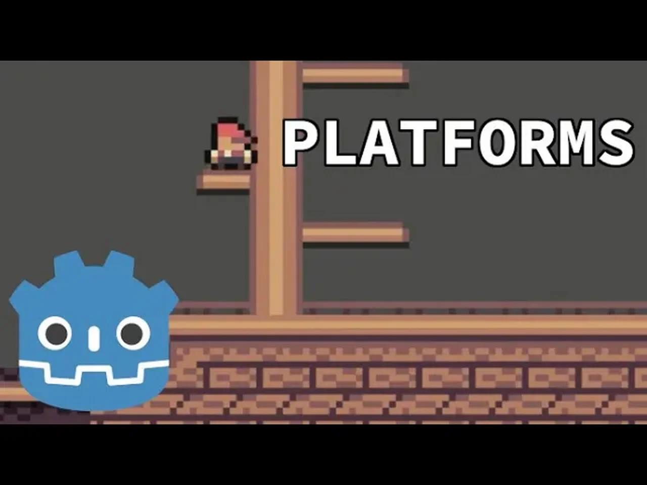 How to make platforms in Godot