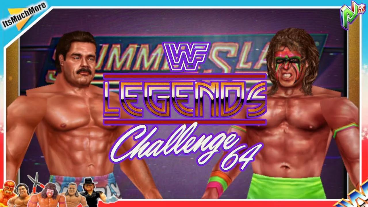 Rick Rude Vs. The Ultimate Warrior - SummerSlam 89 - WWF Legends ...