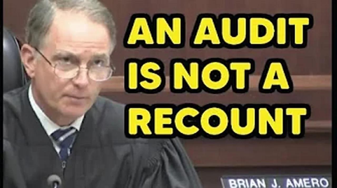 Judge Amero in GEORGIA Wants First AUDIT! Doug TenNapel
