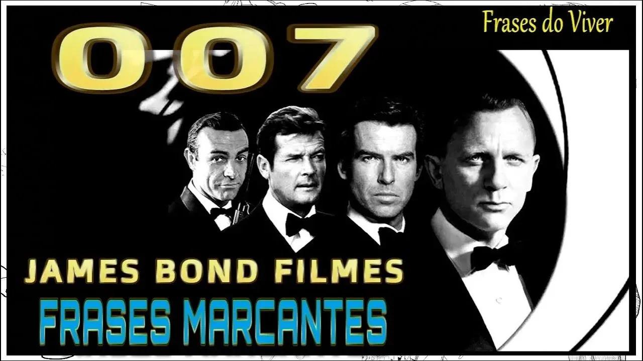 007 JAMES BOND FRASES MARCANTES e de Destaque dos Filmes | Mark 00 Agent