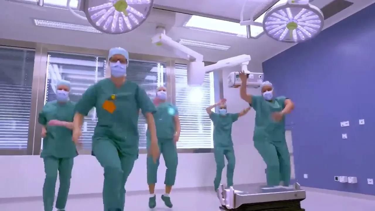 Covid New Mega Double Mutant Dance Doctors & Nurses.