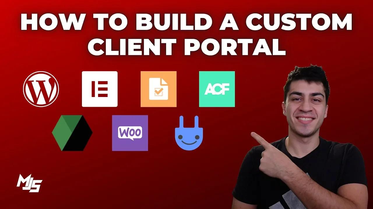 How We Built Our Custom Client Portal on WordPress