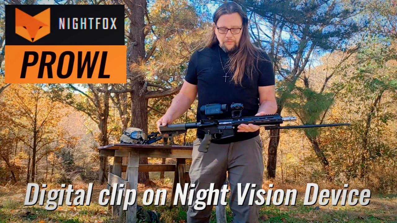 NIGHT FOX PROWL: Digital night vision at it's best