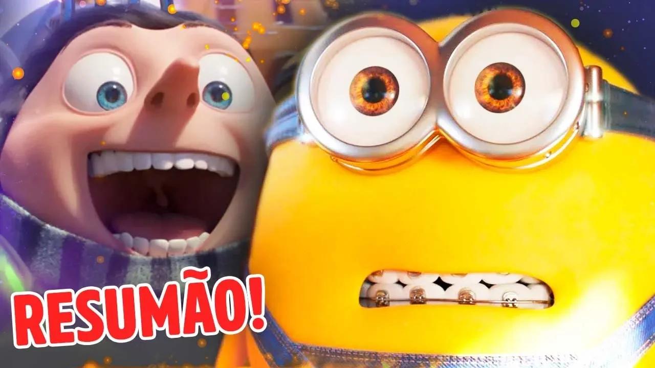 MINIONS 1 resumo FILME COMPLETO em 5 MINUTOS [recap]