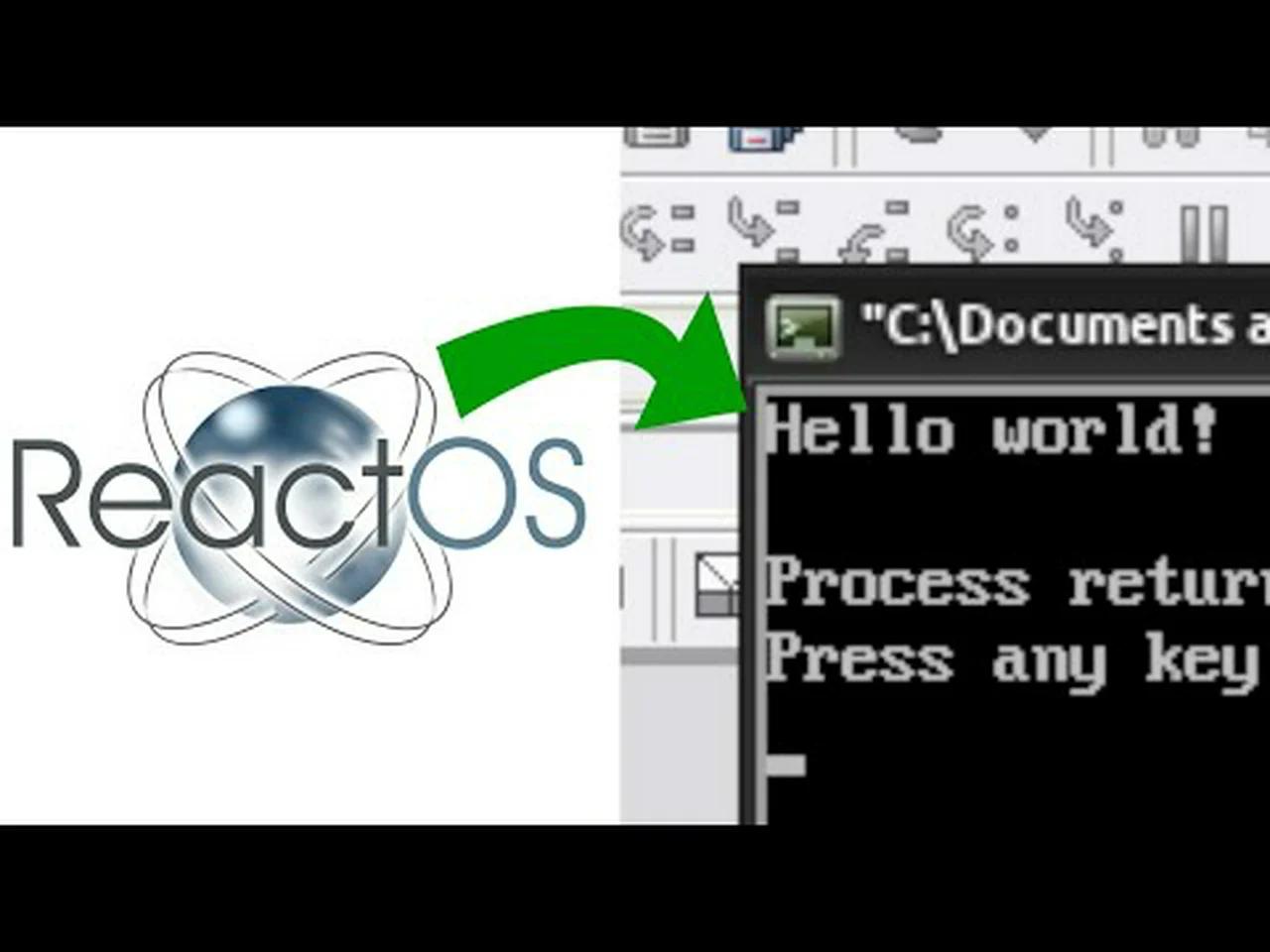Creating A Cc Hello World Program In Reactos With Mingw W64 And Codeblocks