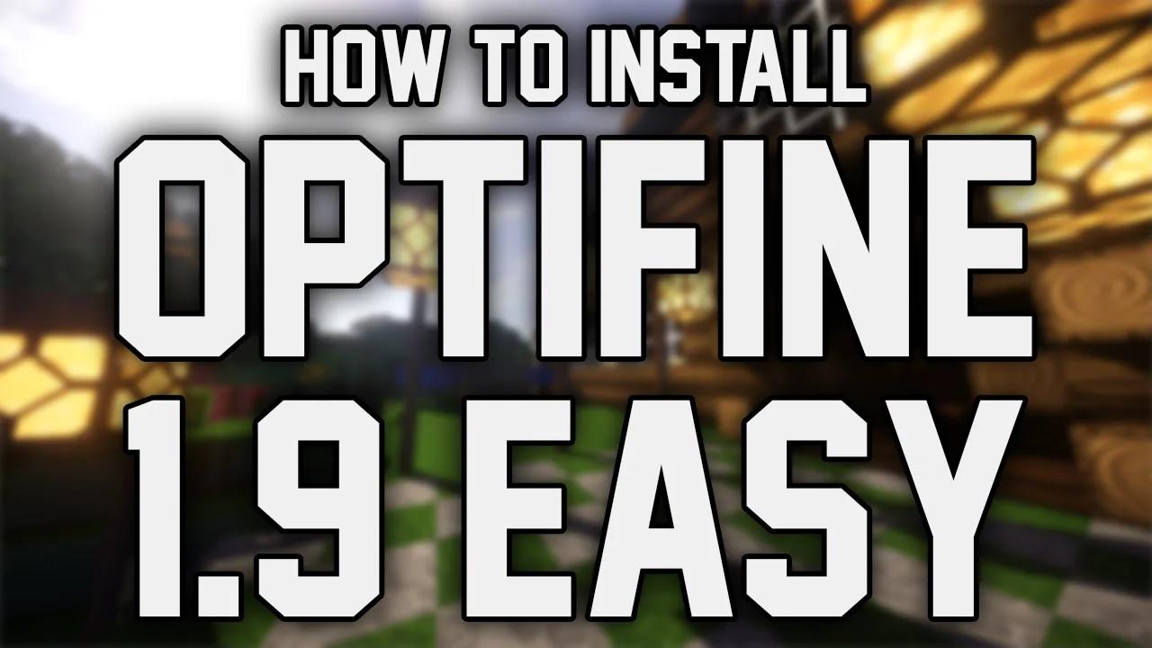 [ENG] Minecraft: Guide How to Get Optifine 1.9 - EASY/QUICK [WIN10]
