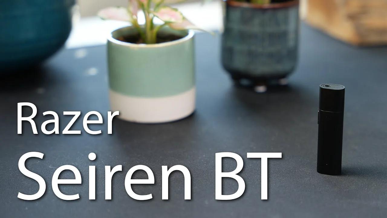 Razer Seiren BT im Test - Ein kompaktes Bluetooth Mikrofon für IRL ...