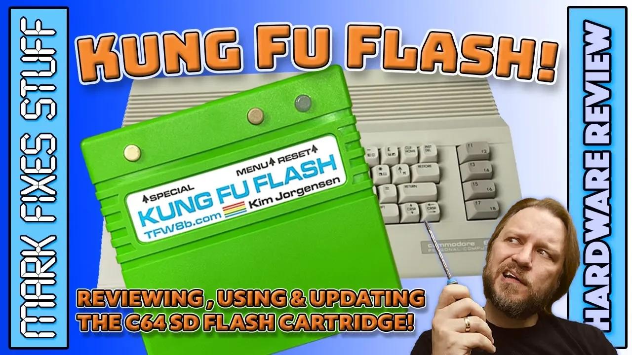 Reviewing the Kung Fu Flash Commodore 64 SD Card Flash Cart - TFW8B ...