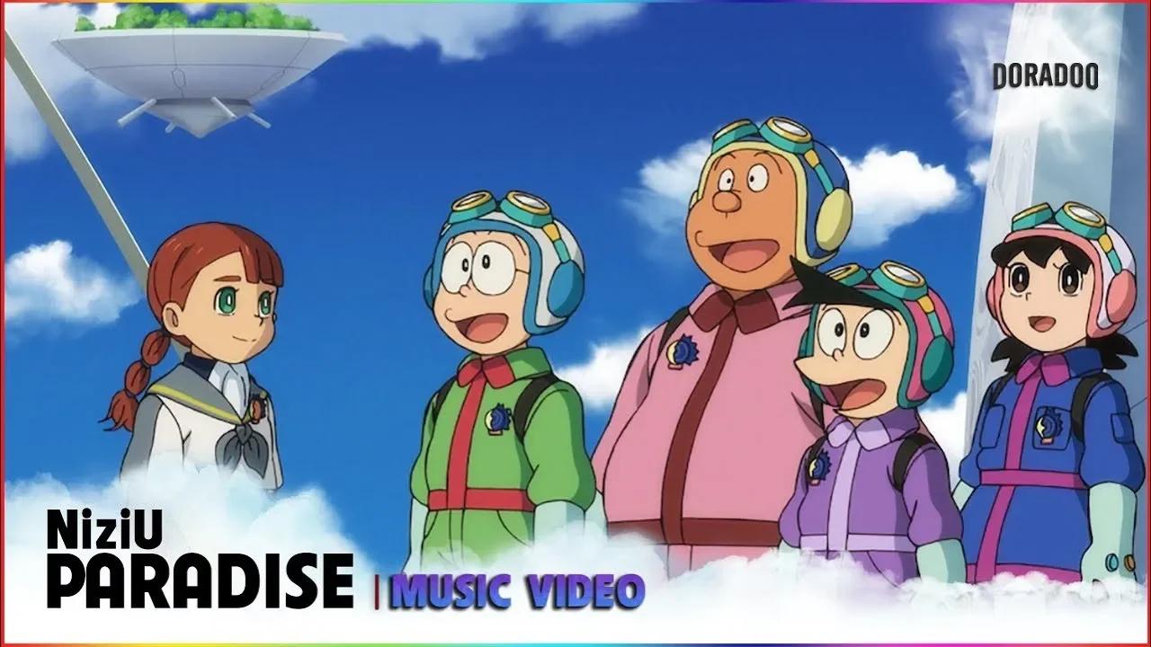 Doraemon The Movie 2023 OST - Paradise by NiziU | 映画ドラえもんのび太と空の理想郷主題歌 ...