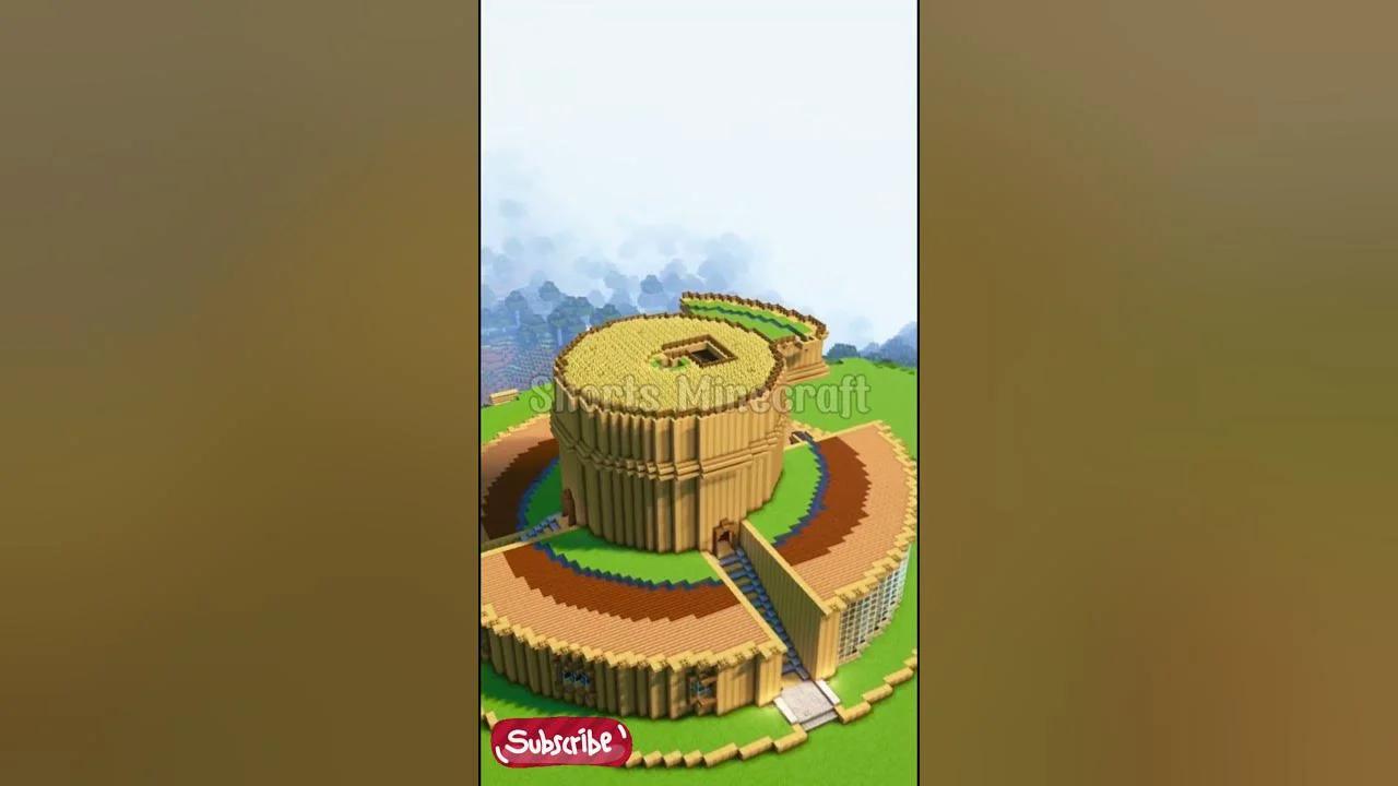 Minecraft Epic Circular Base Collab #minecraft #minecraftbuilding # ...