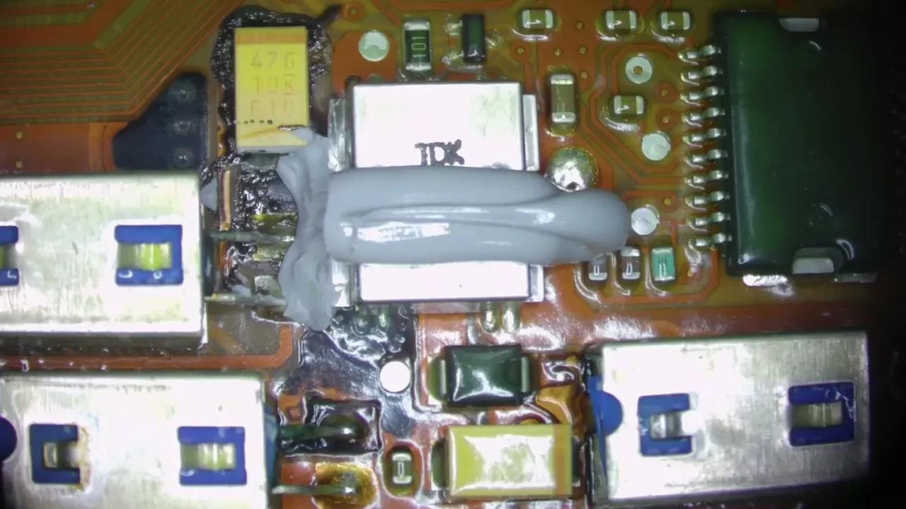 Electronics Repair after bad capacitors leaked electrolytic out over ...