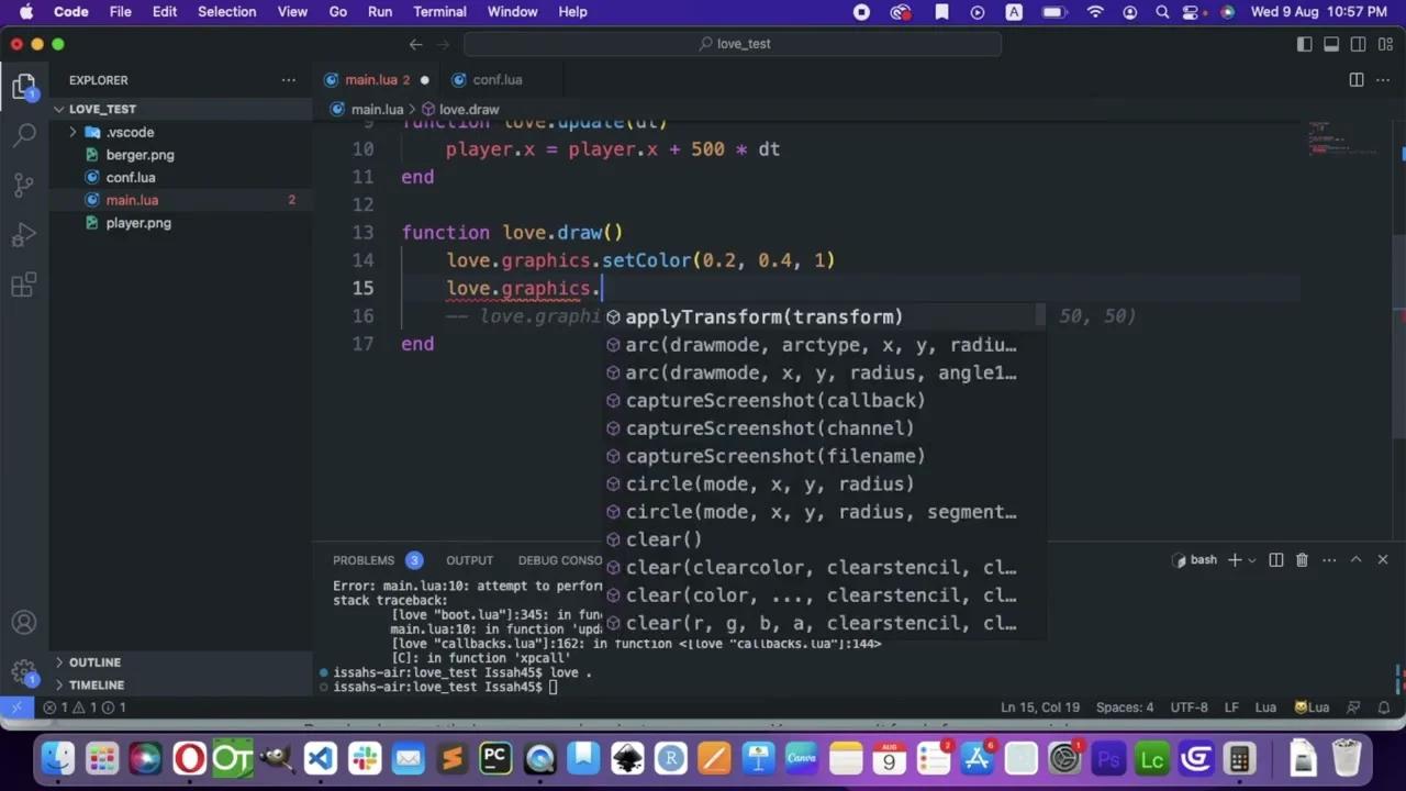 Lua Tutorial | How To Create A Simple Game In Love2d