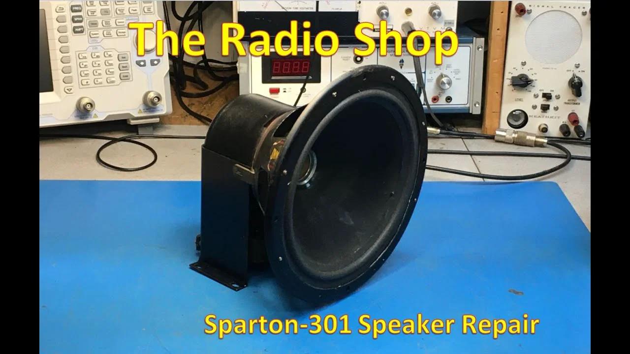 #254 Sparton 301 Speaker Repair