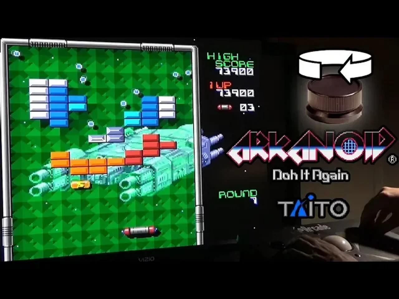 Arkanoid: Doh It Again (SNES) with Spinner Controller in SNES9X