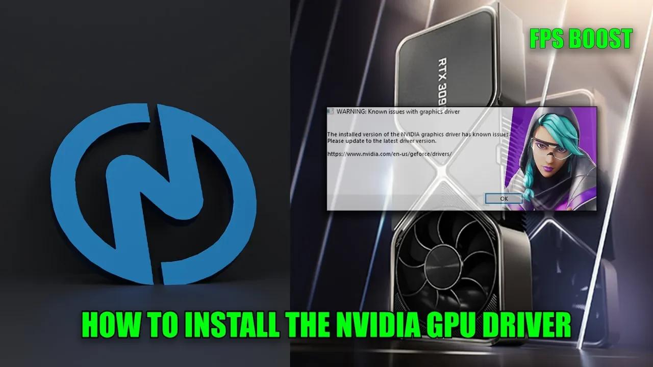 🔧 How to Install Nvidia GPU Driver on Windows