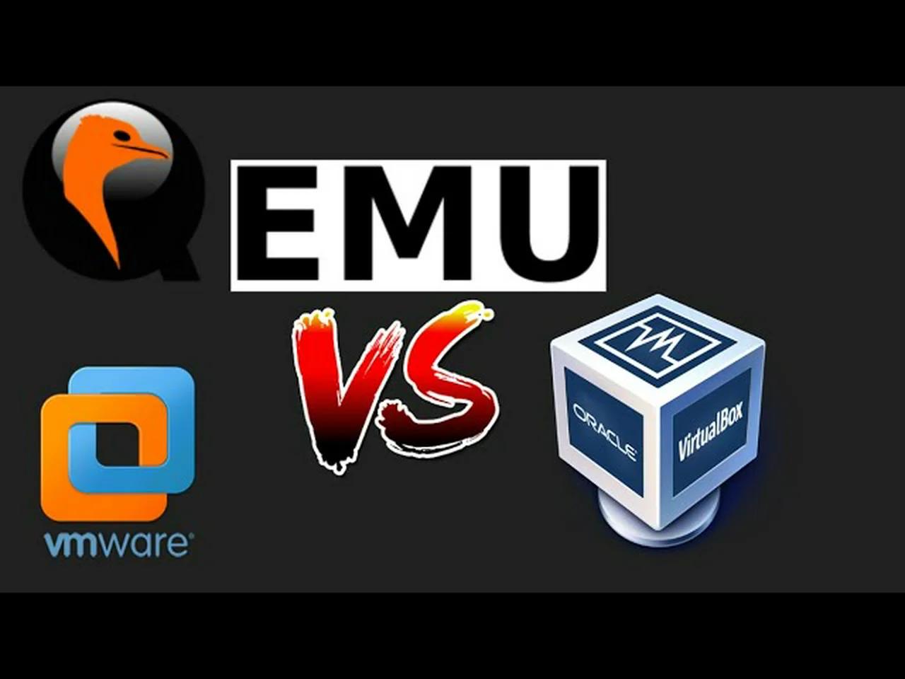 Qemu la mejor alternativa de virtualización versus virtualbox y vmware