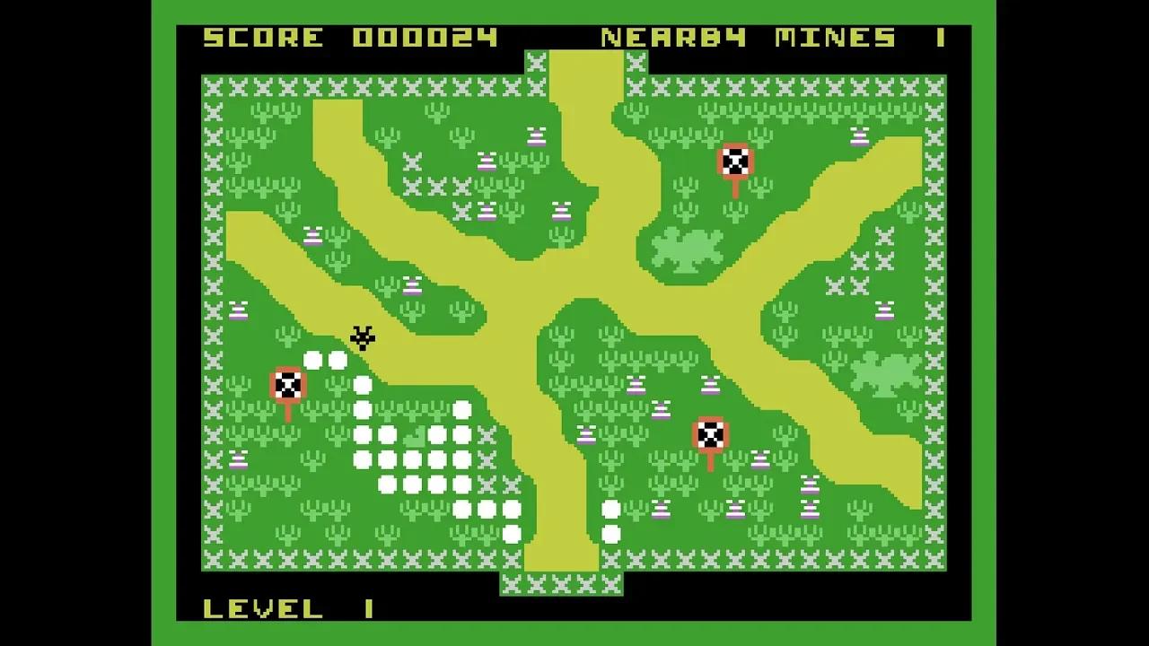 Memotech MTX Game: Super Minefield (1983 Continental Software)