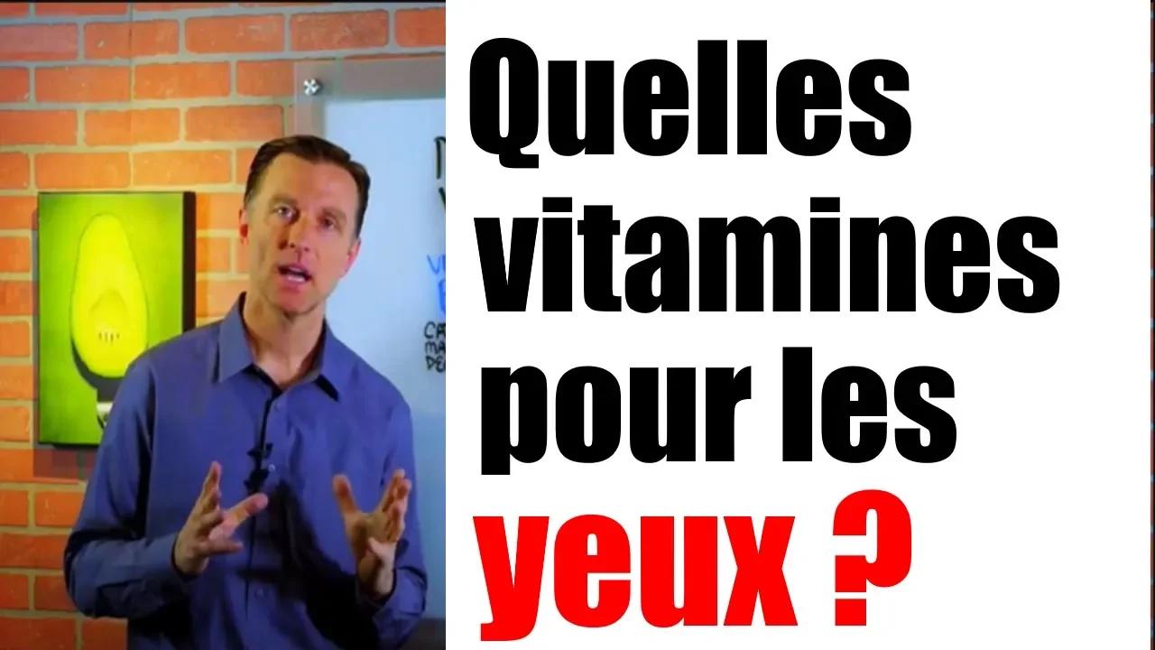 Les vitamines les plus importantes pour la santé des yeux - Dr Berg Les vitamines les plus importantes pour la santé des yeux - Dr Berg