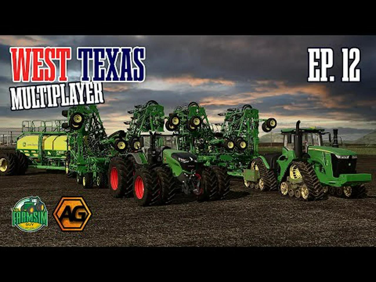 We're Seeding Again - West Texas Multiplayer - Episode 12 - FS19