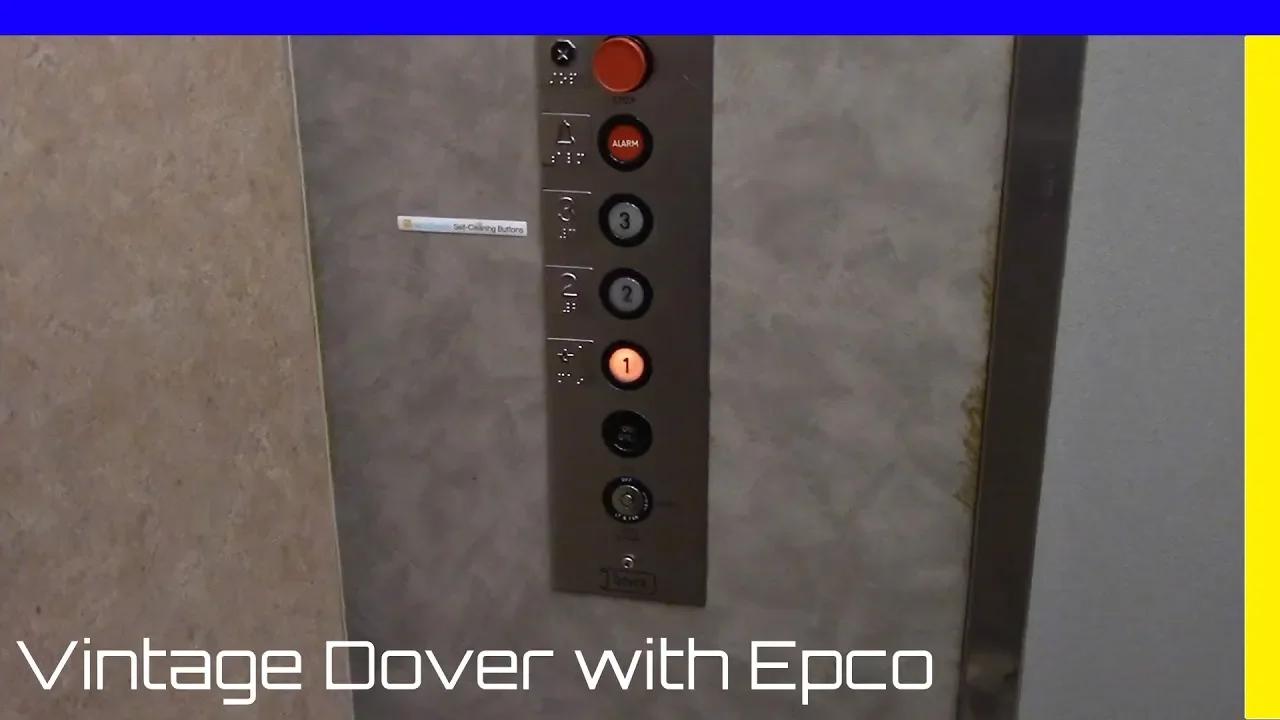 Vintage 1970 Dover Hydraulic Elevator @ 7290 Samuel Dr., Denver, CO