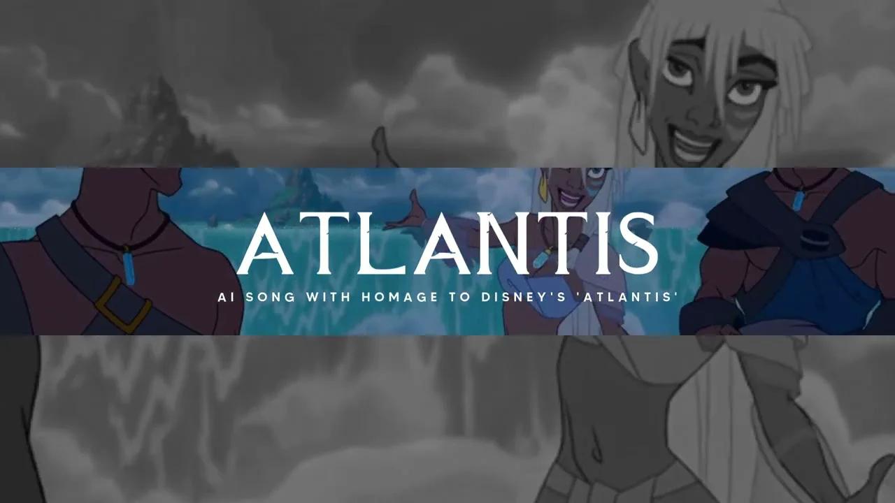 ATLANTIS - AI song with homage to Disney's 'Atlantis' #AIsong #Suno # ...