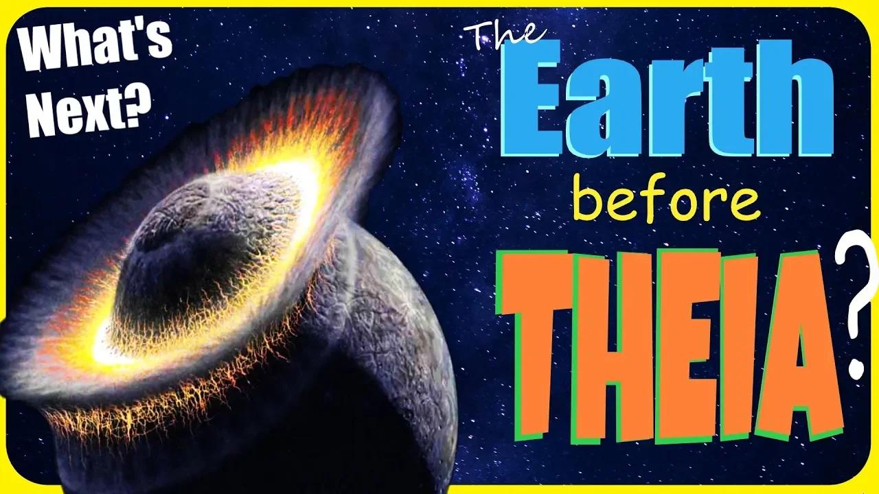 What was EARTH like before THEIA hit and created the MOON? 🌙🌎 #space # ...