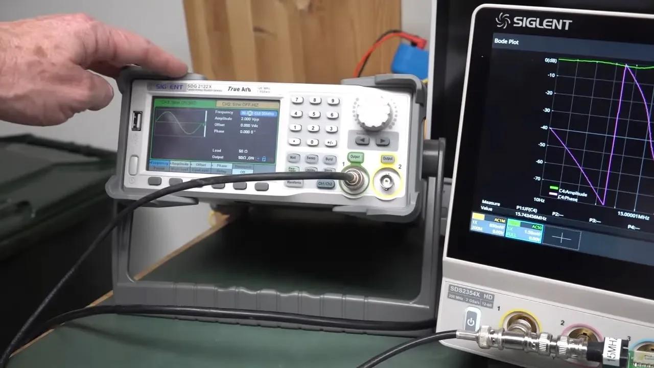 Siglent Oscilloscope Function Gen Usb Connection Test 6063