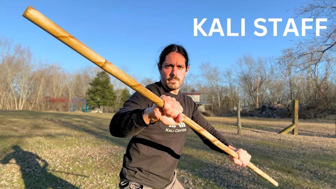 How to Fight With A Staff - 10 Basic Strikes from Filipino Kali