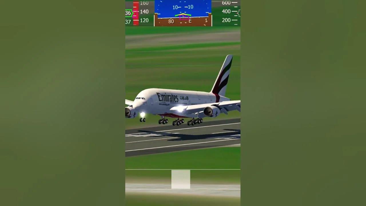 Aerofly FS22 Butter A380 Landing | #aviation #airbus #a380