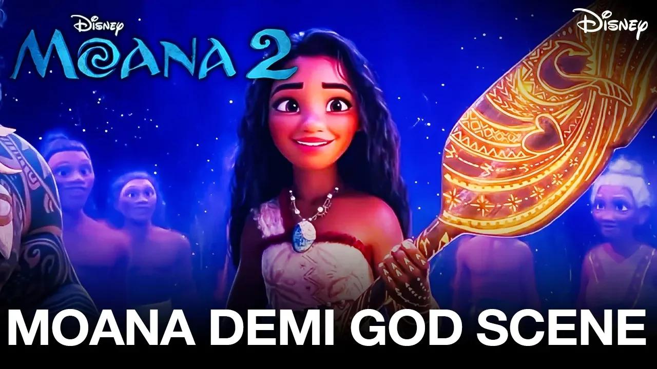 MOANA 2 (2024) | DEMI GOD SCENE | Clash of the Gods & Emotional Death Scene