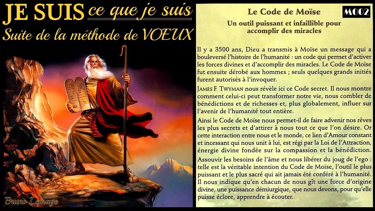 M002 JE SUIS Loi d'Attraction CODE MOÏSE Suite Vœux & Magie - extrait ...