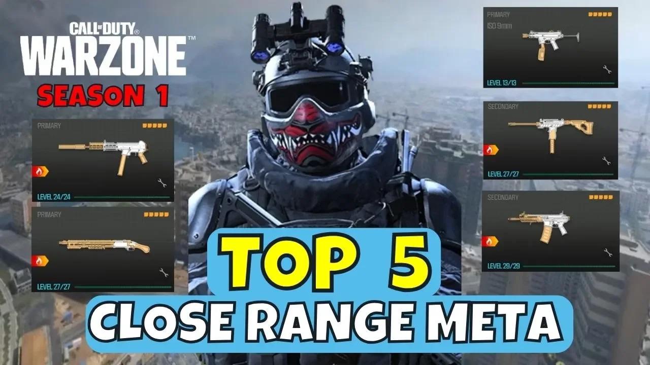 TOP 5 META Close Range Weapons in Warzone 3 (Warzone 3 Loadouts)