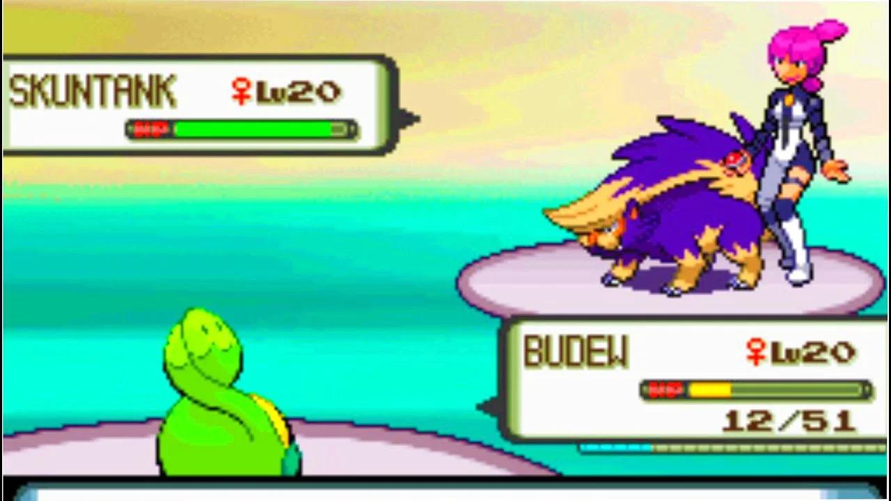 Team Galactic Eterna Building - Commander Jupiter - Skuntank - Gameplay ...