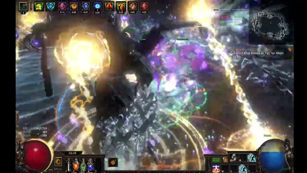 AFK Elder Farming In First Person Mode Wardloop CWDT Path of Exile -69 ...